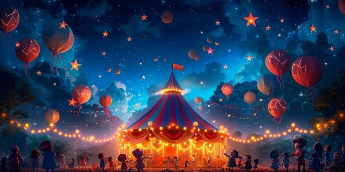 Circo Alegría en Madrid: El circo de la luz (oficial)